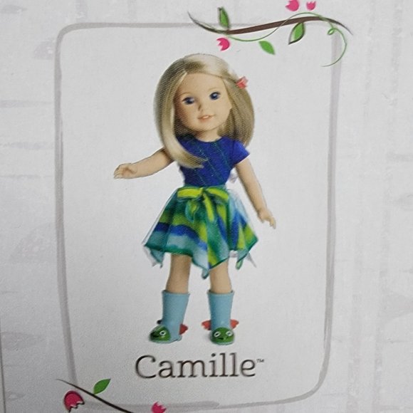 American Girl | Toys | New Box American Girl Wellie Wishers Camille ...